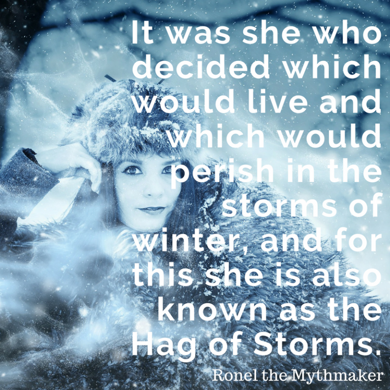 Cailleach: The Goddess of Winter #folklore - Ronel the Mythmaker