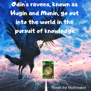 Ravens and Crows in Folklore #folklore #mythology - Ronel the Mythmaker