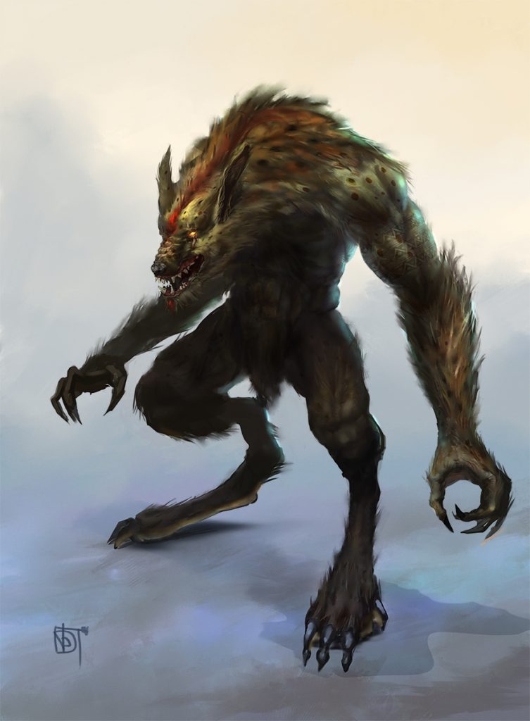 Ululating Werehyena #AtoZChallenge #folklore - Ronel the Mythmaker