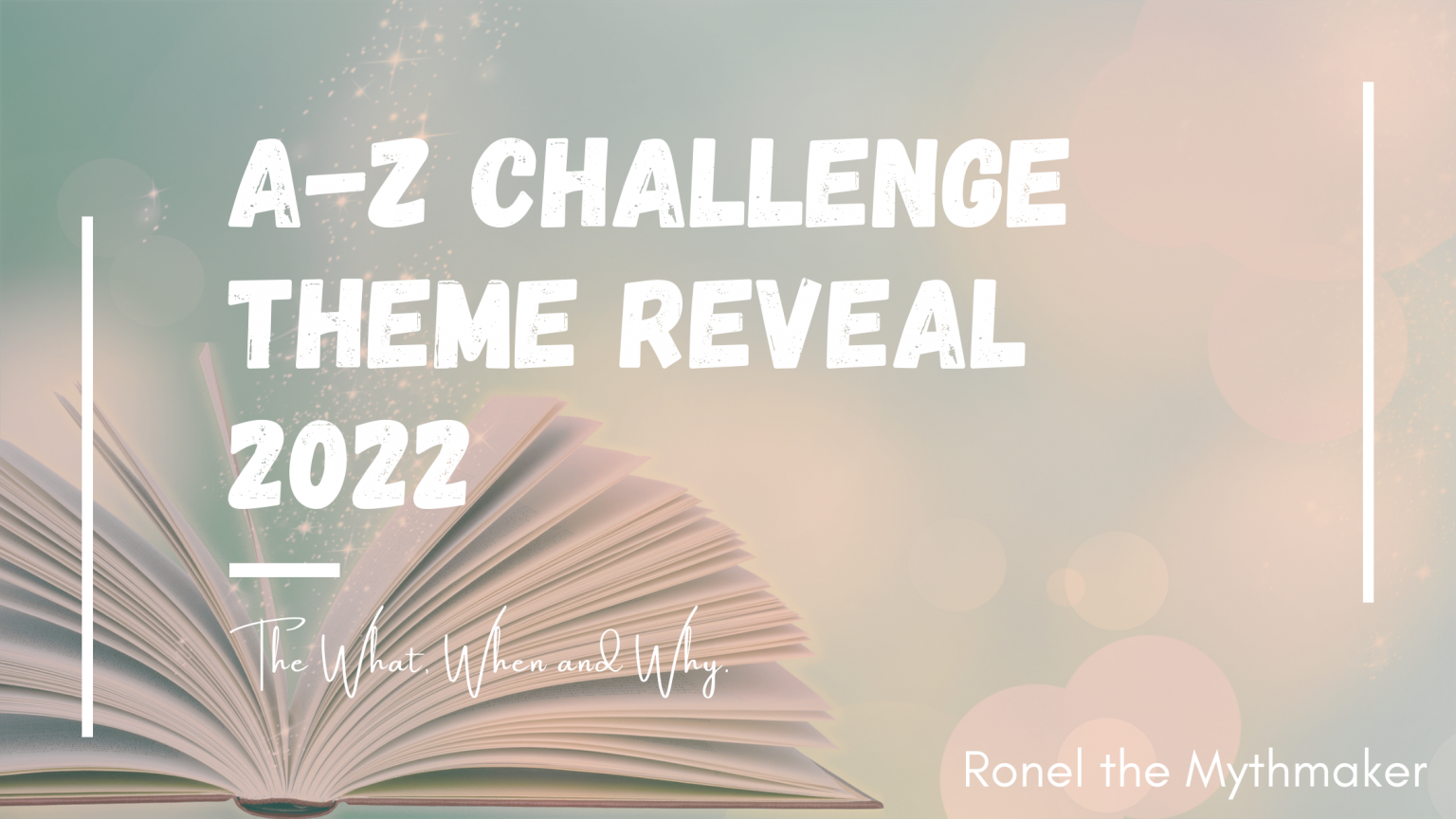 A-Z Challenge Theme Reveal 2022 #AtoZChallenge # ...