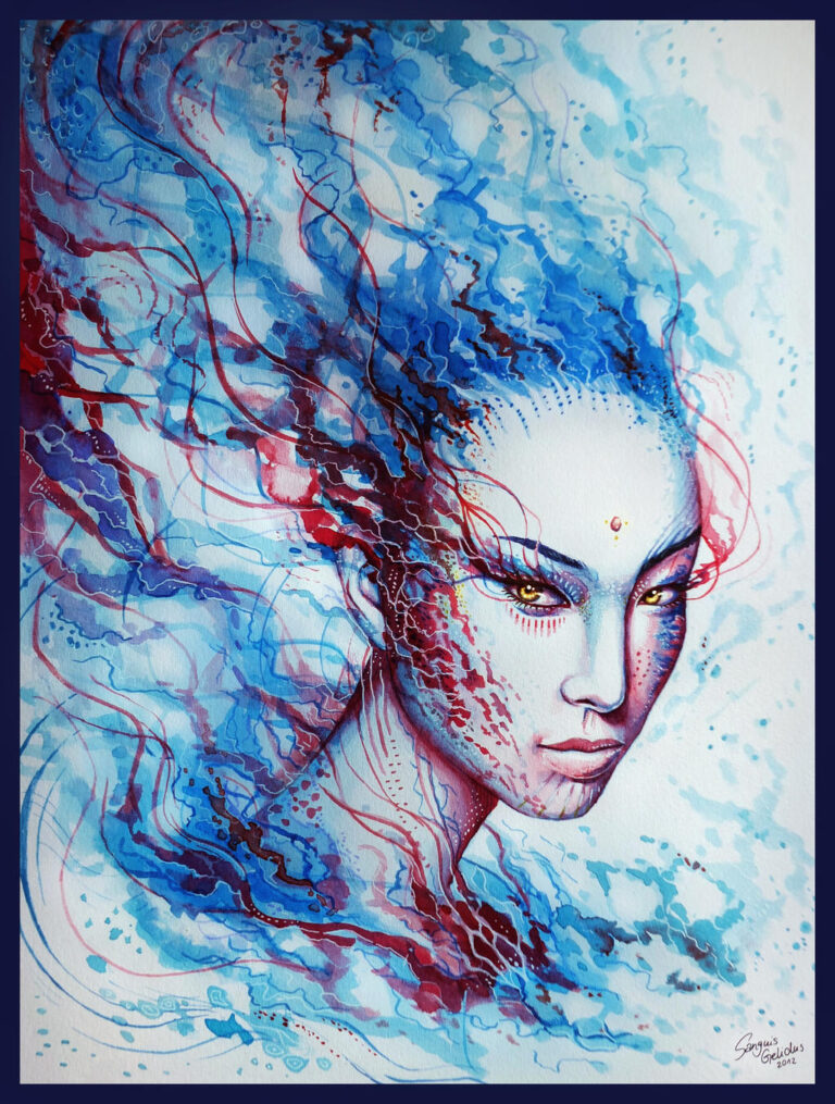 Water Spirits Amalgamated as Glaistig #folklore - Ronel the Mythmaker