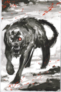 Black Shuck: The One-Eyed Dog #folklore - Ronel the Mythmaker