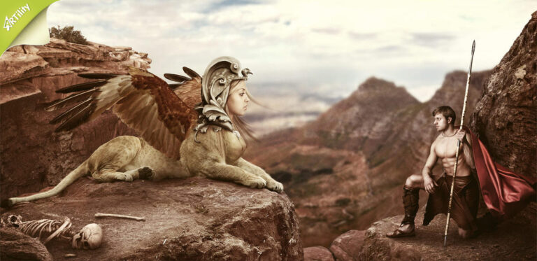 The Original Riddler: The Sphinx #folklore #AtoZChallenge - Ronel the ...