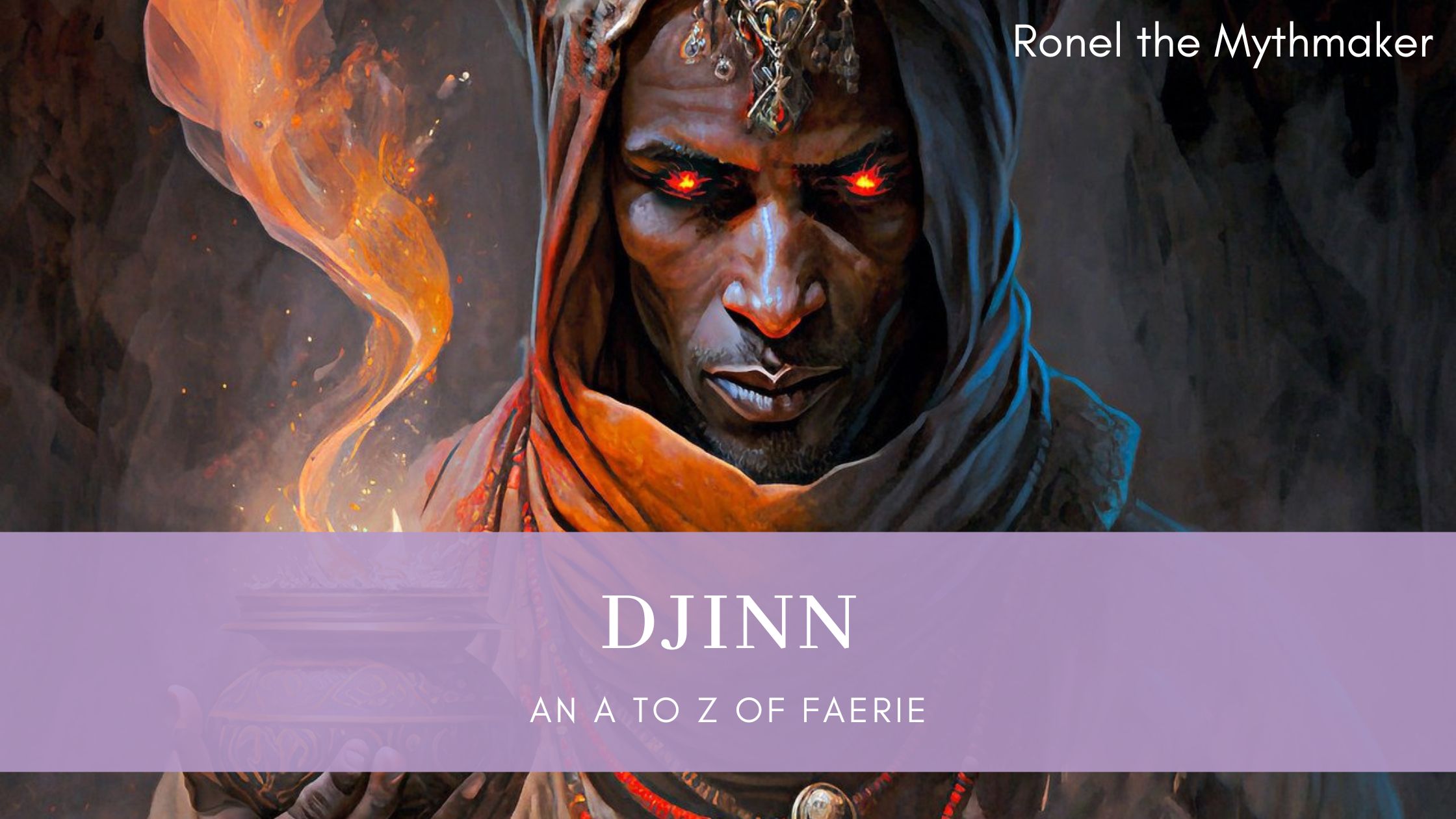 Djinn #folklore #AtoZChallenge – Ronel the Mythmaker