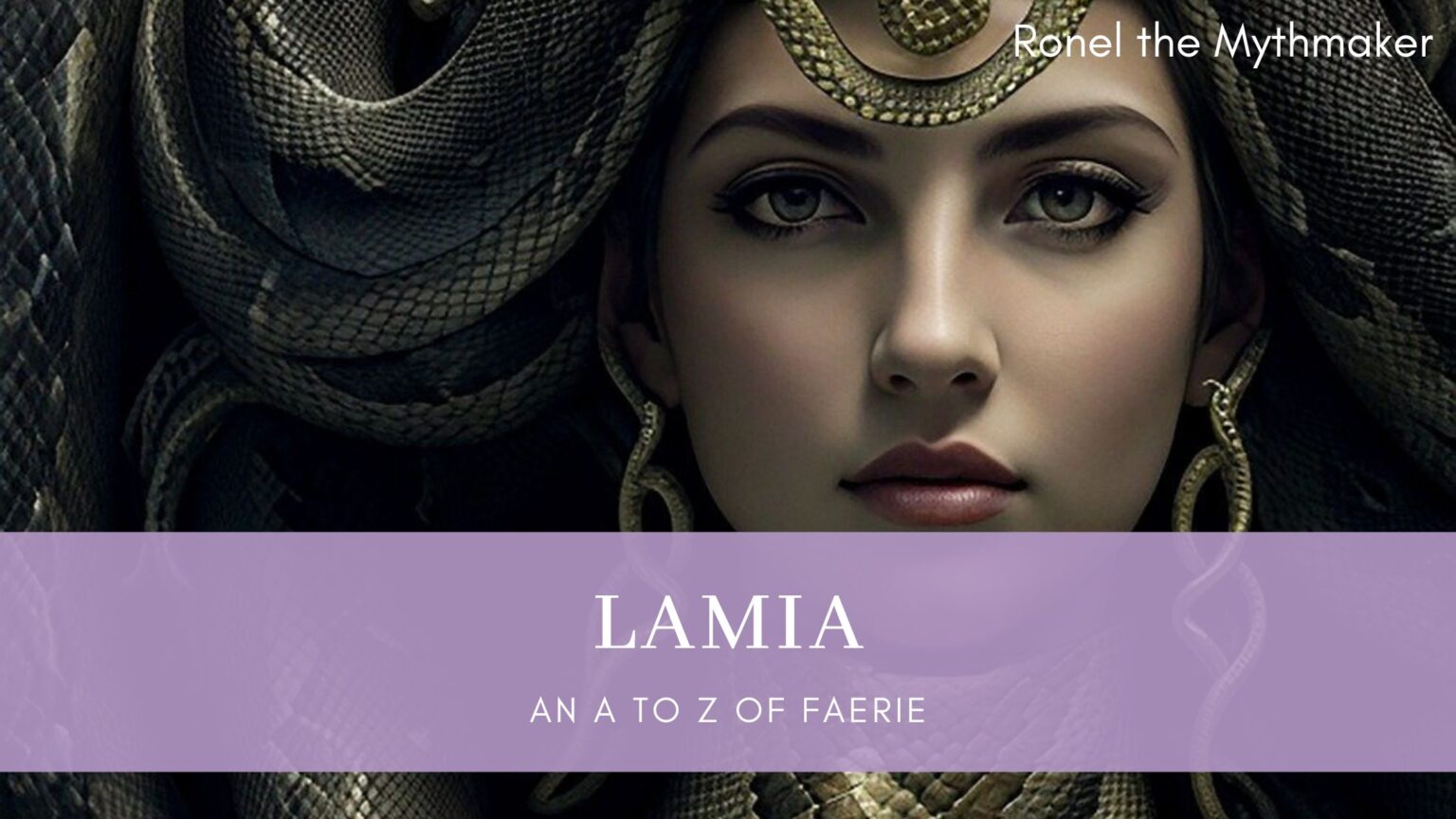 Lamia #folklore #AtoZChallenge - Ronel the Mythmaker