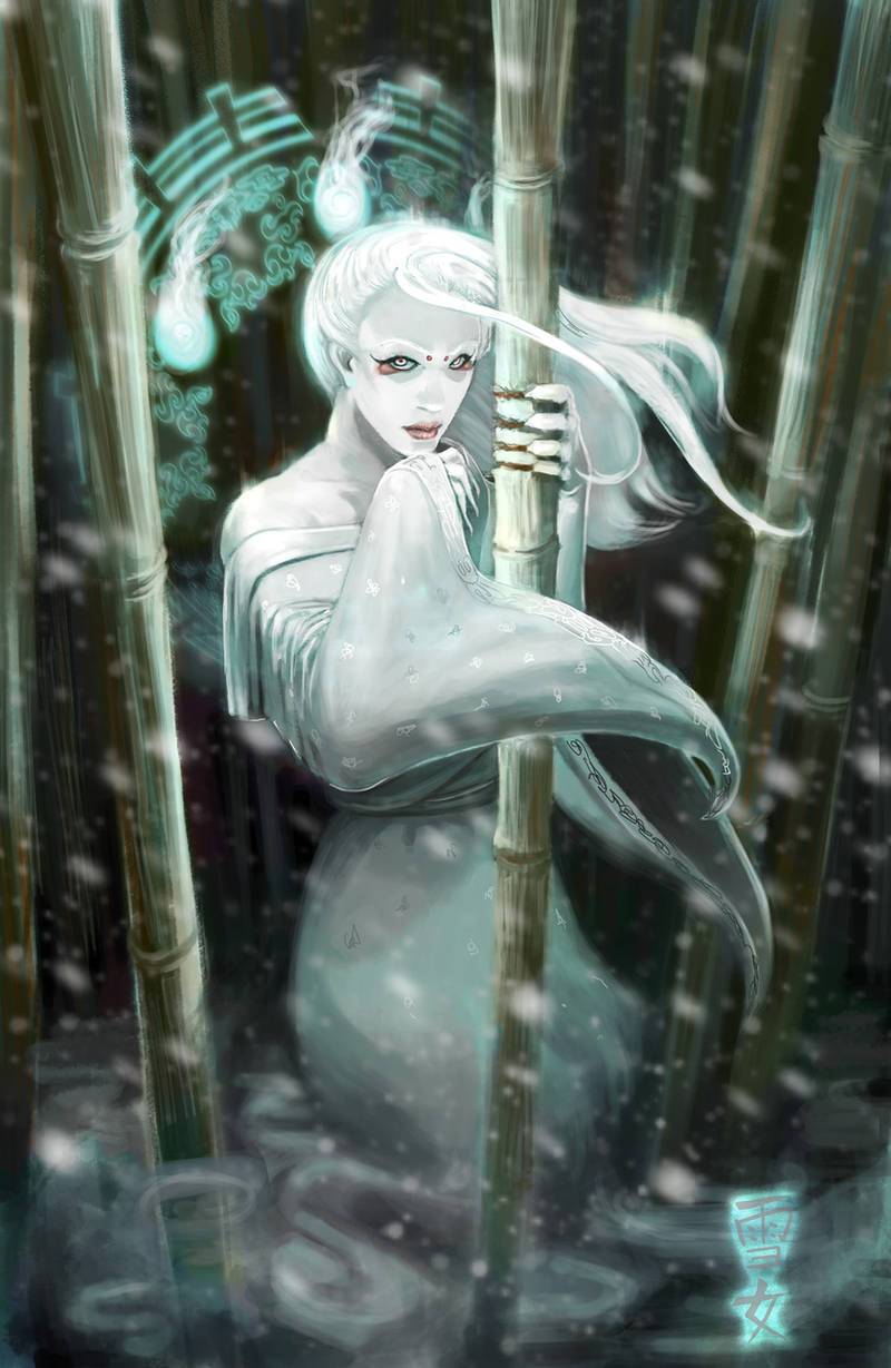 Cold Ones: Yuki Onna and Tsurara Onna #folklore – Ronel the Mythmaker
