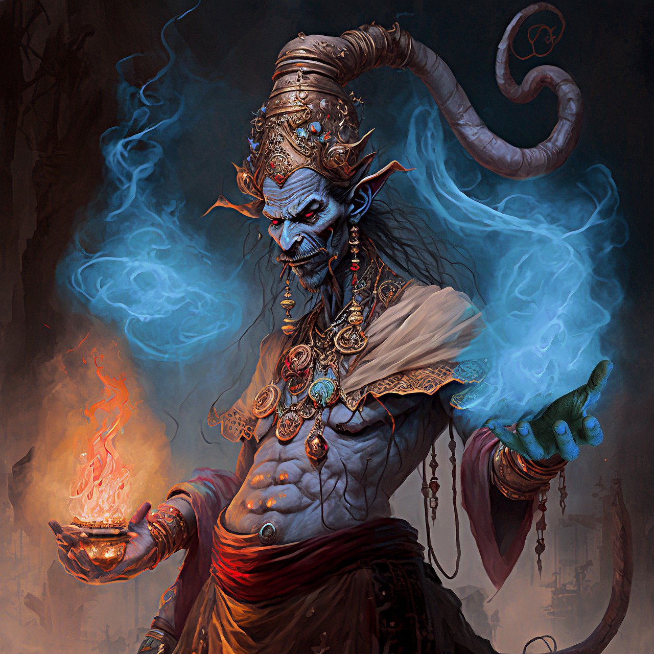 Djinn #folklore #AtoZChallenge – Ronel the Mythmaker