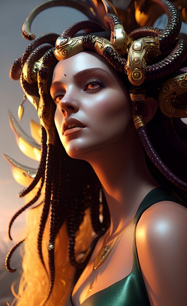 Gorgon #folklore #AtoZChallenge - Ronel the Mythmaker