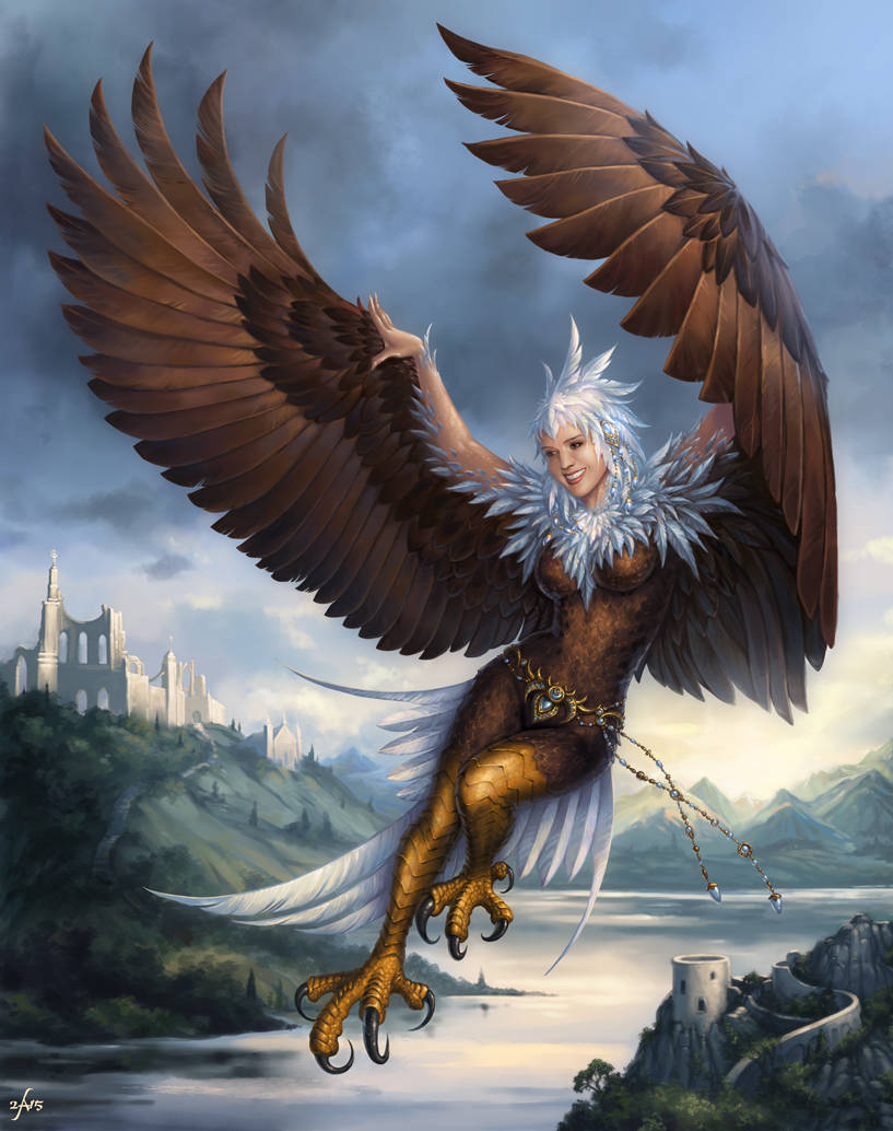 Unbridled Harpies #folklore #AtoZChallenge – Ronel the Mythmaker