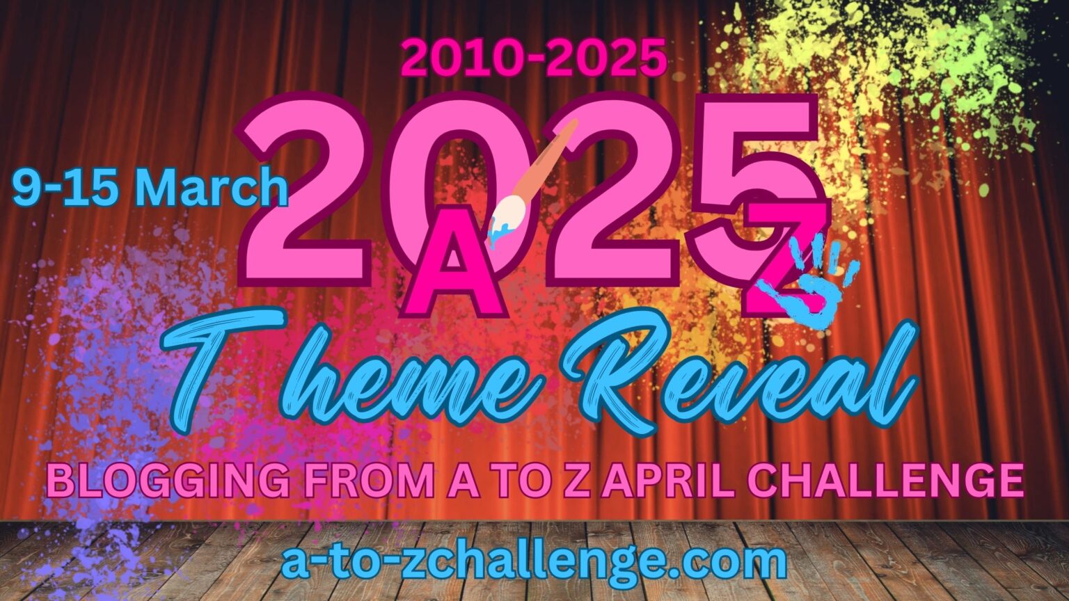 Theme Reveal for A to Z Blogging Challenge 2025 - Ronel the Mythmaker